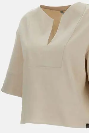Max Mara Sospiro Blouse - Beige