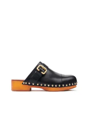 Chloé Jeannette Clogs - Black