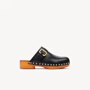 Chloé Jeannette Clogs - Black