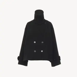 Women's Oversized Short Wool Coats