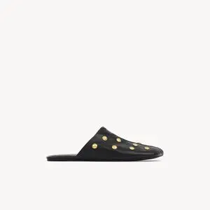 Chloé Rita Studded Mule - Black