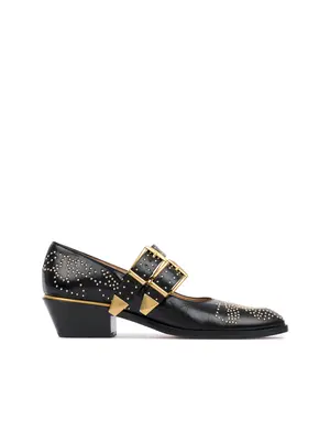 Chloé Susanna Strappy Pumps - Black