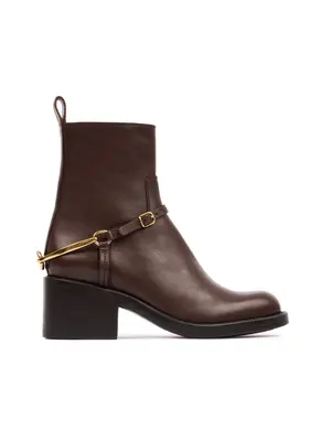 Chloé Dakota Ankle Boots - Sooty Brown