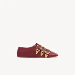 Chloé Susanna Flat - Grenat