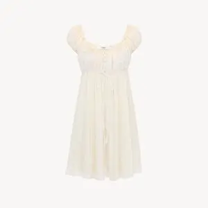 Chloe Button Detailed Dresses