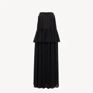Chloé Sleeveless Maxi Dress - Black