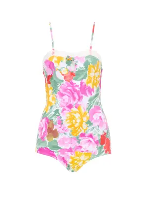 Chloé Garden-print Bodysuit - Multicolor