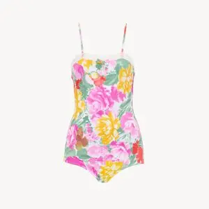 Chloé Garden-print Bodysuit - Multicolor