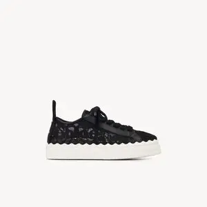 Chloé Lauren Lace Sneakers - Black