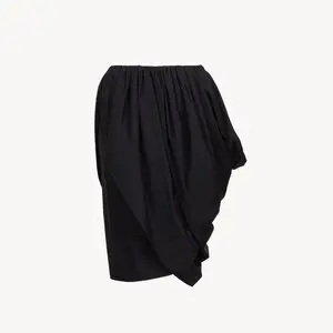 Chloé Knee-length Wrap Skirt - Black