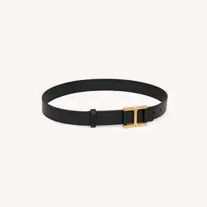 Chloé Marcie Leather Belt - Black