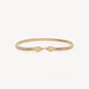 Chloé Snake Chain Belt - Vintage Gold
