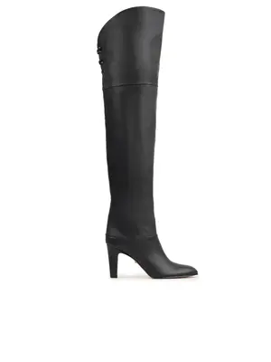 Chloé Eve Thigh High Boots - Black