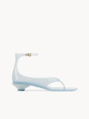 Chloé Heeled Jelly Sandals - Spearmint