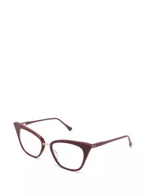 Dita Rebella Cat-eye Glasses - Red