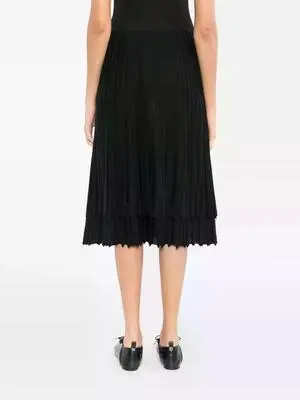 JNBY Textured Midi Skirt