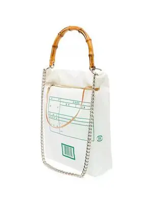 DOUBLET Rice Print Tote