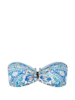 Camilla Pattern Bandeau Bikini Top