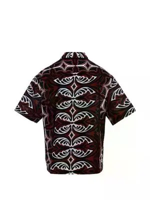 Devotion Patterned Short-sleeved Shirt