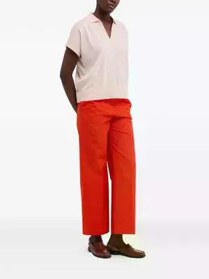Aspesi Elasticated-waist Trousers - Red