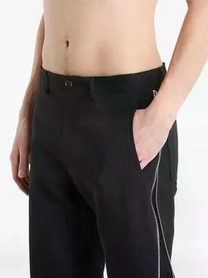 Comme Des Garçons Side-zip Trousers