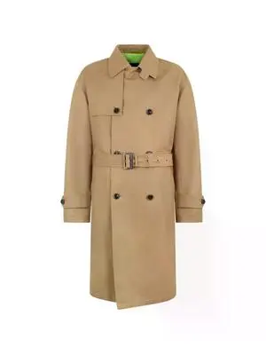 Herno Double-breasted Belted Trench Coat