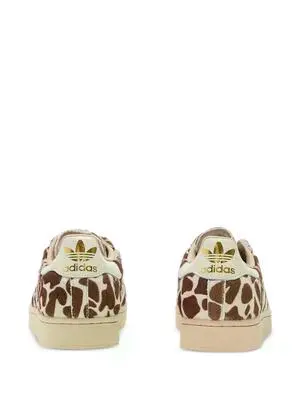 Adidas Superstar Ii Animal-print Sneakers