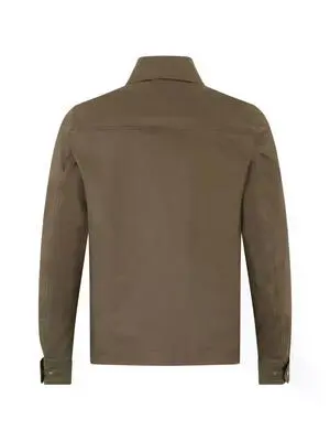 Herno Button-front Shirt Jacket - Brown