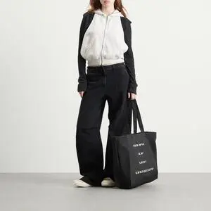 Rick Owens Temple Of Love Tote Bag - Black