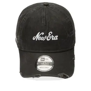New Era Pigment Wash 9twenty Cap - Black