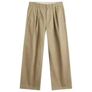 Beams Pleated Chinos