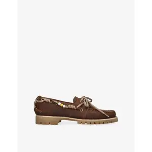 GOLDEN GOOSE Cruise Beaded Suede Loafers