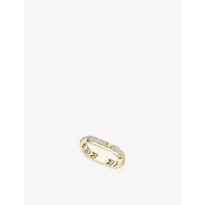 Messika Moderniste 18ct Gold And 0.80ct Diamond Ring - Yellow