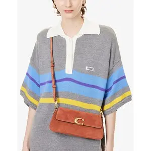 COACH Suede Shoulder Bag