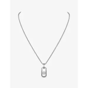 Messika So Move Diamond Pendant Necklace - Grey
