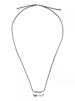 HEAVEN MAYHEM Pebble Pendant Necklace - Silver