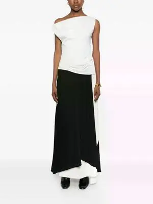 Proenza Schouler Daliah Crepe Maxi Dress - White