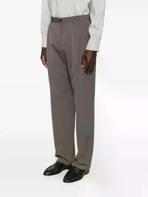 THE ROW Tosca Pleated Wool Trousers