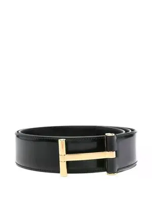 TOM FORD T-buckle Belt - Black