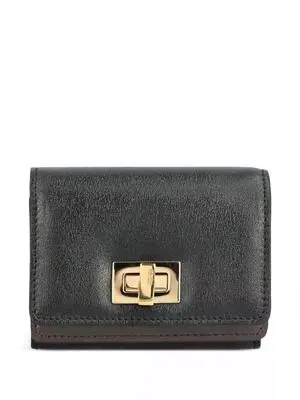 Fendi Small Way Trifold Wallet - Black