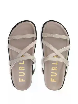 Furla Solea Logo-strap Sandals