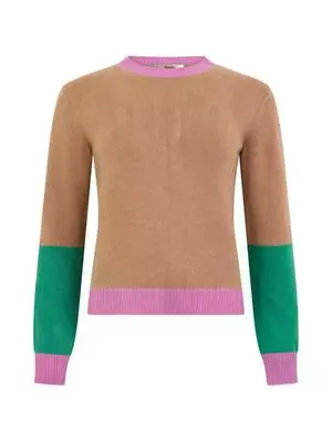 Herno Colour-block Sweater - Neutrals