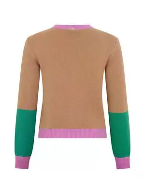 Herno Colour-block Sweater - Neutrals