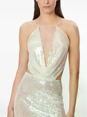 AMAZUIN Ester Self-tie Mini Dress