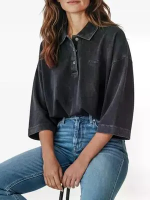Pinko Buttoned Polo Top