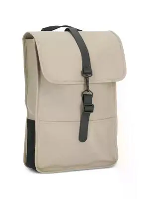 Rains Mini Flap-top Backpack - Neutrals