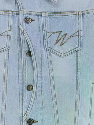 WALK IN PARIS Postman's Chest-pocket Denim Jacket