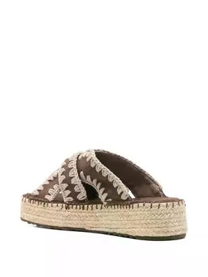 Mou Buckle Strappy Platform Sandals