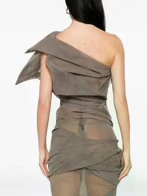 Rick Owens Claudia Draped Top
