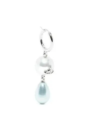 VIVIENNE WESTWOOD Martha Drop Earrings - Silver